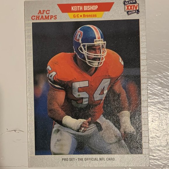 Other | Keith Bishop 1989 Pro Set 99 Football Card | Poshmark